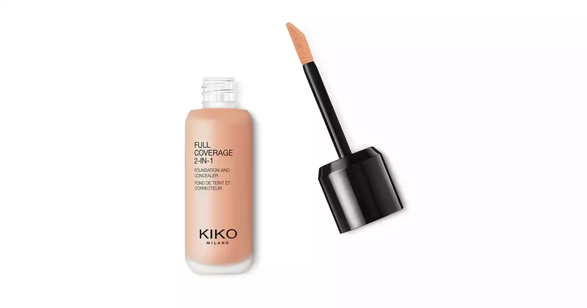 KIKO Milano, fond de ten, 2în1, cu, acoperire, completă, cr20