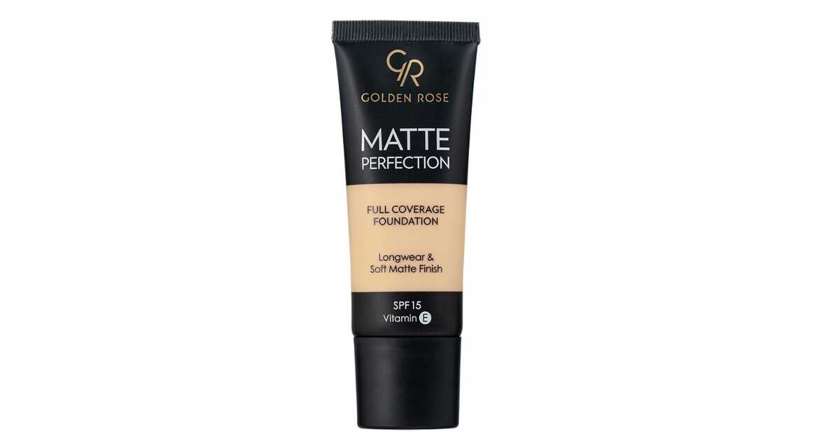 Golden Rose Matte Perfection SPF15 Podkład Matujący N1 35ml - Cocolita ...