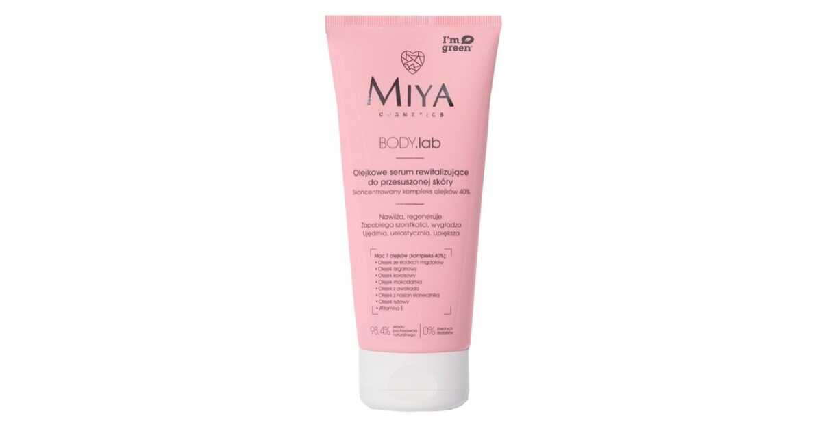 MIYA BODY.lab Olejkowe Serum do Przesuszonej Skóry 200ml - Cocolita ...