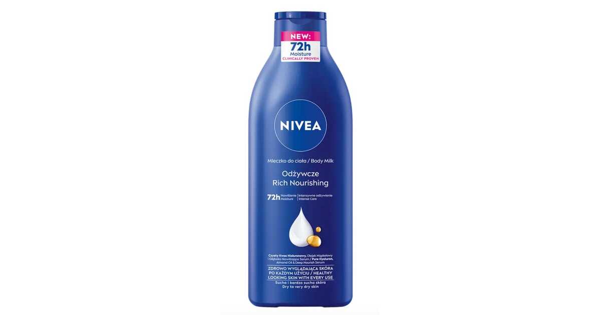 NIVEA Nourishing Body Milk, 400 ml - Cocolita - Magazin online de ...