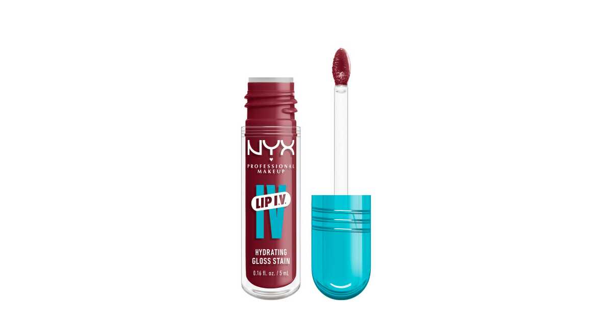 NYX Professional Makeup Lip IV Hydrating Gloss Serum Lip Gloss 07 ...