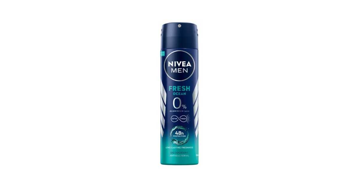 NIVEA Men Spray antiperspirant Fresh Ocean 150ml - Cocolita - Magazin ...