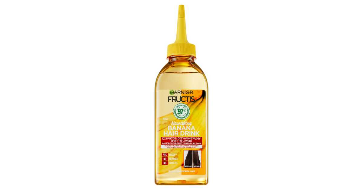 Garnier Fructis Banana Liquid Conditioner 200ml - Cocolita - Magazin ...