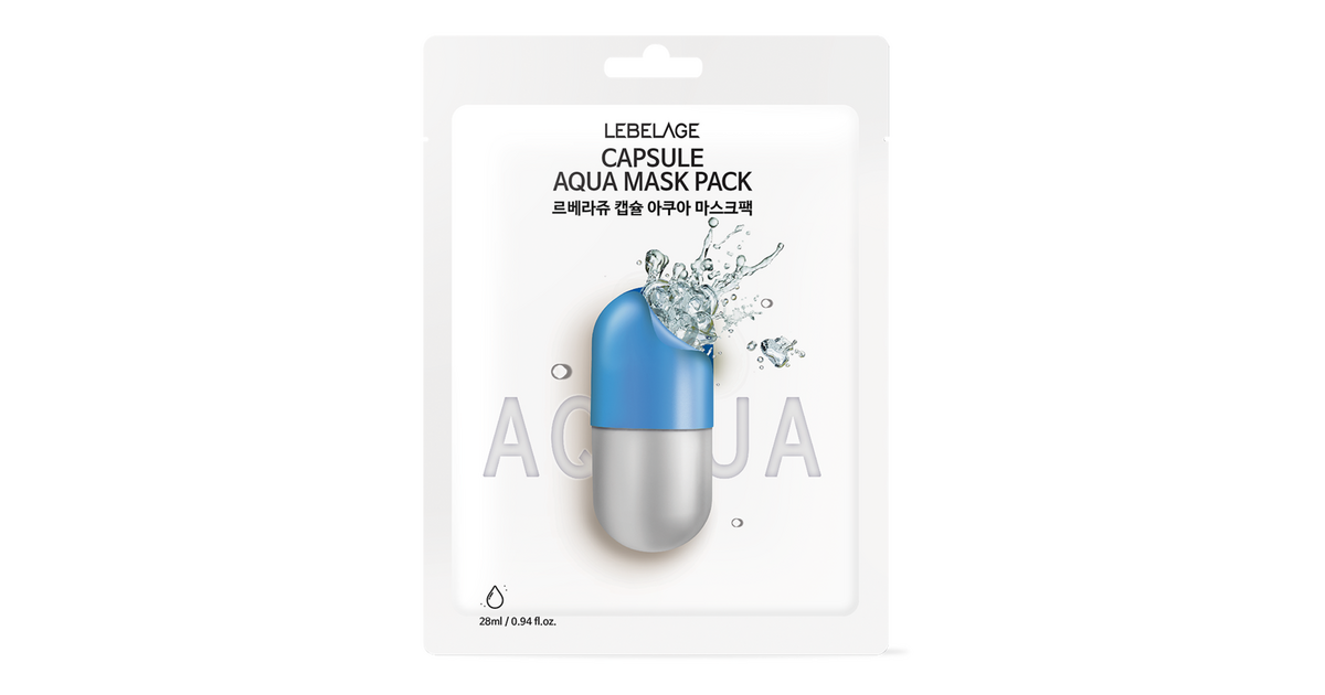 Lebelage Capsule Aqua Mask Mască hidratantă - Cocolita - Magazin online ...